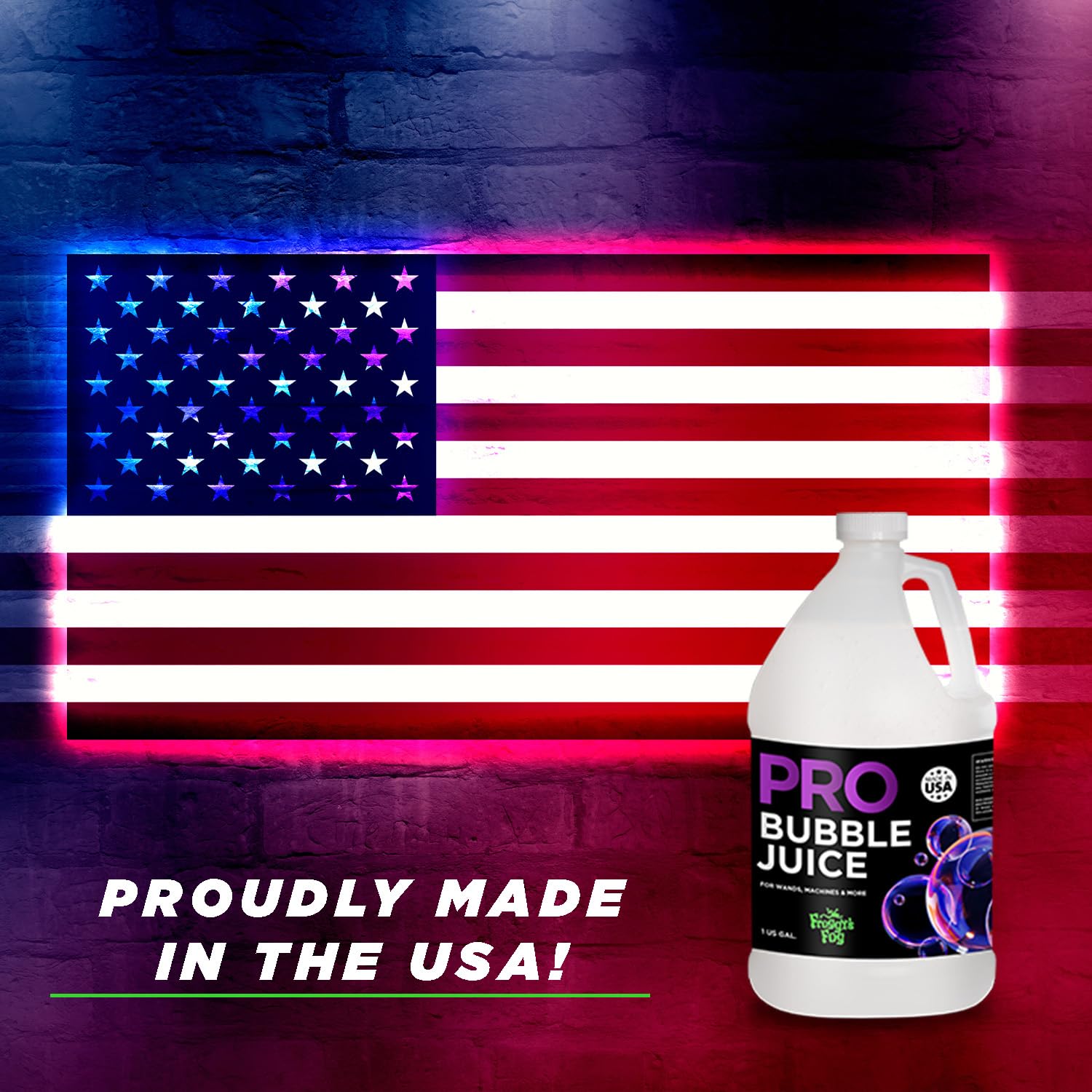 Froggy's Fog - Pro Bubble Juice - Professional Bubble Juice for All Bubble Machines - 1 Gallon…