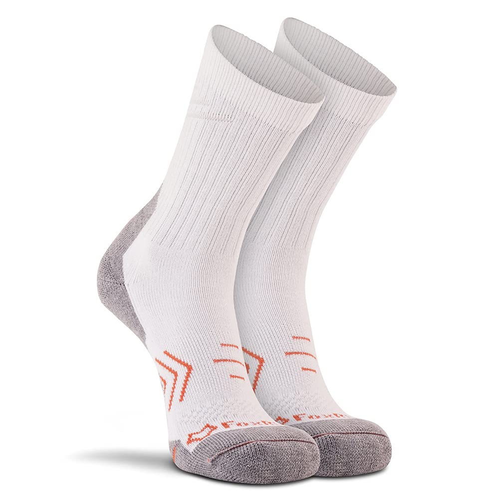FoxRiver Women's Crew Socks (Pack of 3), Black, Medium