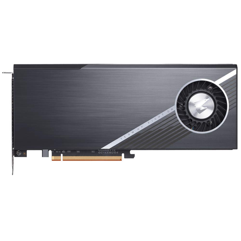 GIGABYTE AORUS Nvme Add-in-Card 2TB High Performance Gaming, Advanced Thermal Solution with Copper Heatsink, Toshiba 3D TLC, SSD GP-ASACNE6200TTTDA