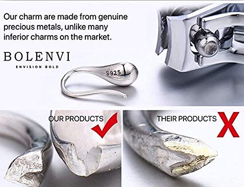 Forever Ring Engagement Wedding Just Married 925 Sterling Silver Pendant Charm Bead For Pandora & Similar Charm Bracelets or Necklaces