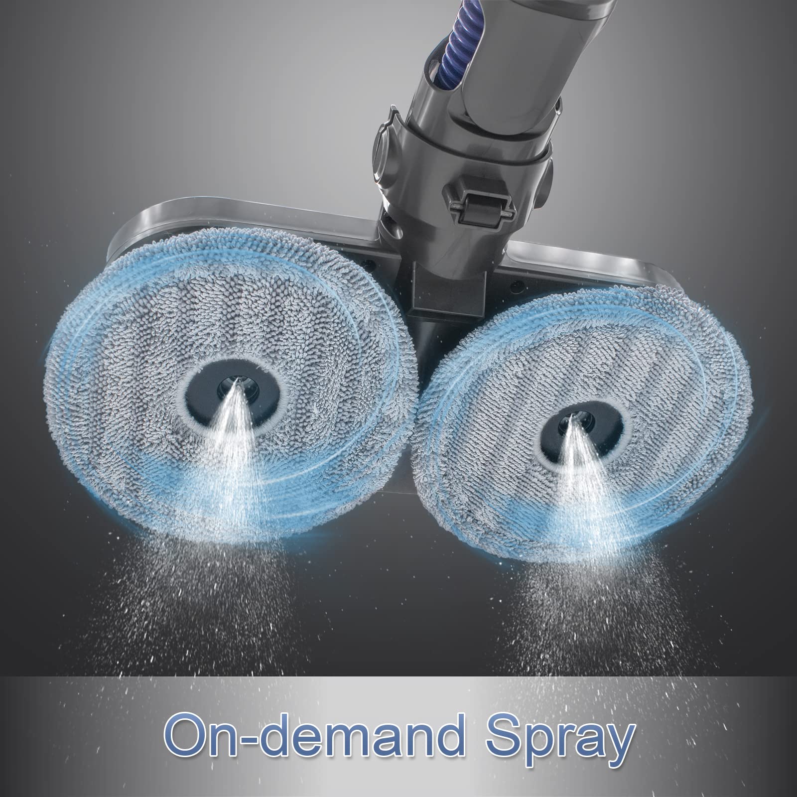 Garbage fighter Electric Mop Head Attachment for Dyson V7 V8 V10 V11 V15 Wireless Vacuum Cleaner Wet & Dry Mop Cleaning Head Floor Brush Replacement Parts