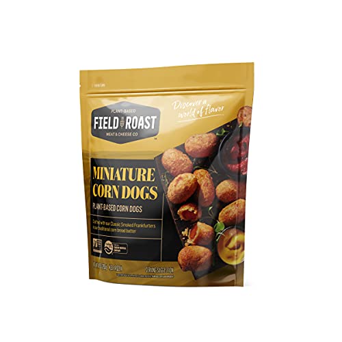 Field Roast, Vegan Mini Corn Dogs, 10 oz (Frozen)