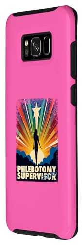 Galaxy S8+ Phlebotomy Supervisor Funny Female Hero Job Women Case