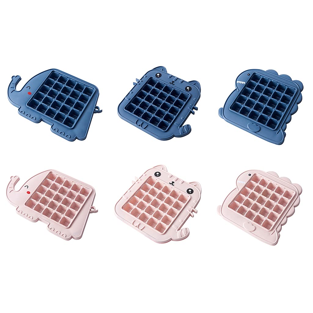 For Creative Animal Shape Homemade 25 Grid Ice Molds Ice Tray Ice Maker To Make Ice Cube Grinding Tools Cartoon Cute Ice Ice Cube Maker Pp For Freezer For Ice Cube Maker Tray