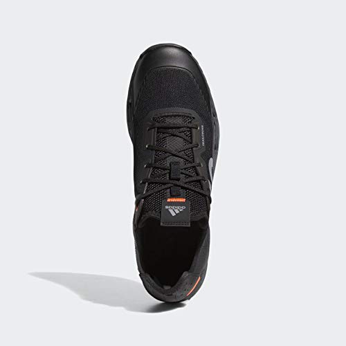 Five Ten Men's Trailcross Lt Mountain Bike Shoe, Feather Grey/Core Black/Signal Coral - 9