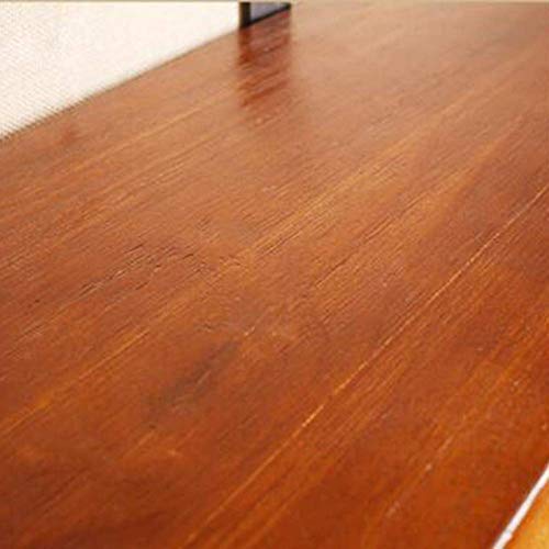 PIBM Stylish Simplicity Shelf Wall Mounted Floating Rack Shelves Solid Wood Metal Bracket Separator Plate Multifunction Small Items Wear Resistant Save Space,8 Sizes, Wood Color , 100x30x2cm