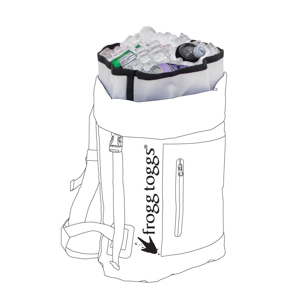 Frogg Toggs FTX Gear PVC Tarpaulin Waterproof Backpack with Removable Cooler Insert