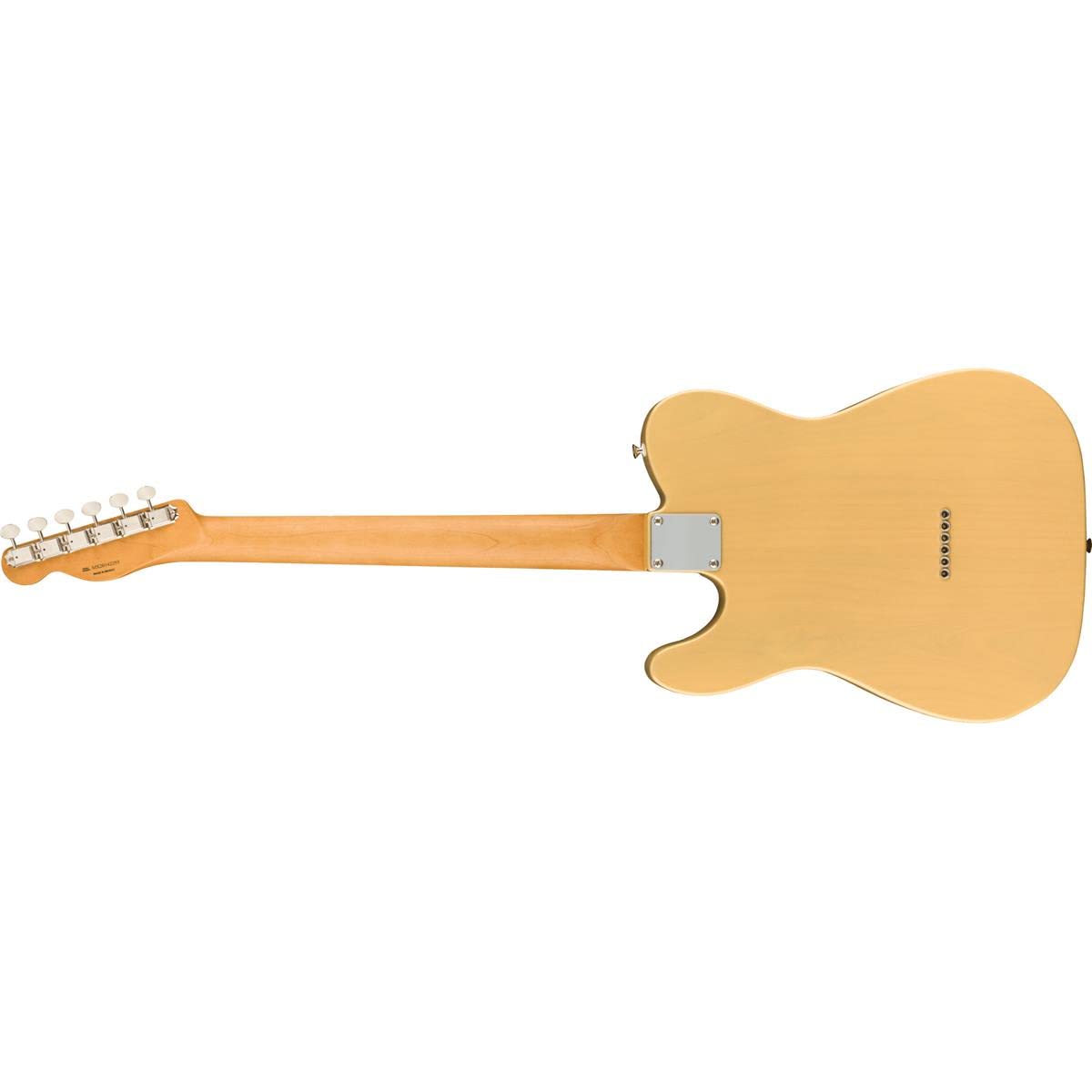Fender Noventa Telecaster Electric Guitar, with 2-Year Warranty, Vintage Blonde, Maple Fingerboard