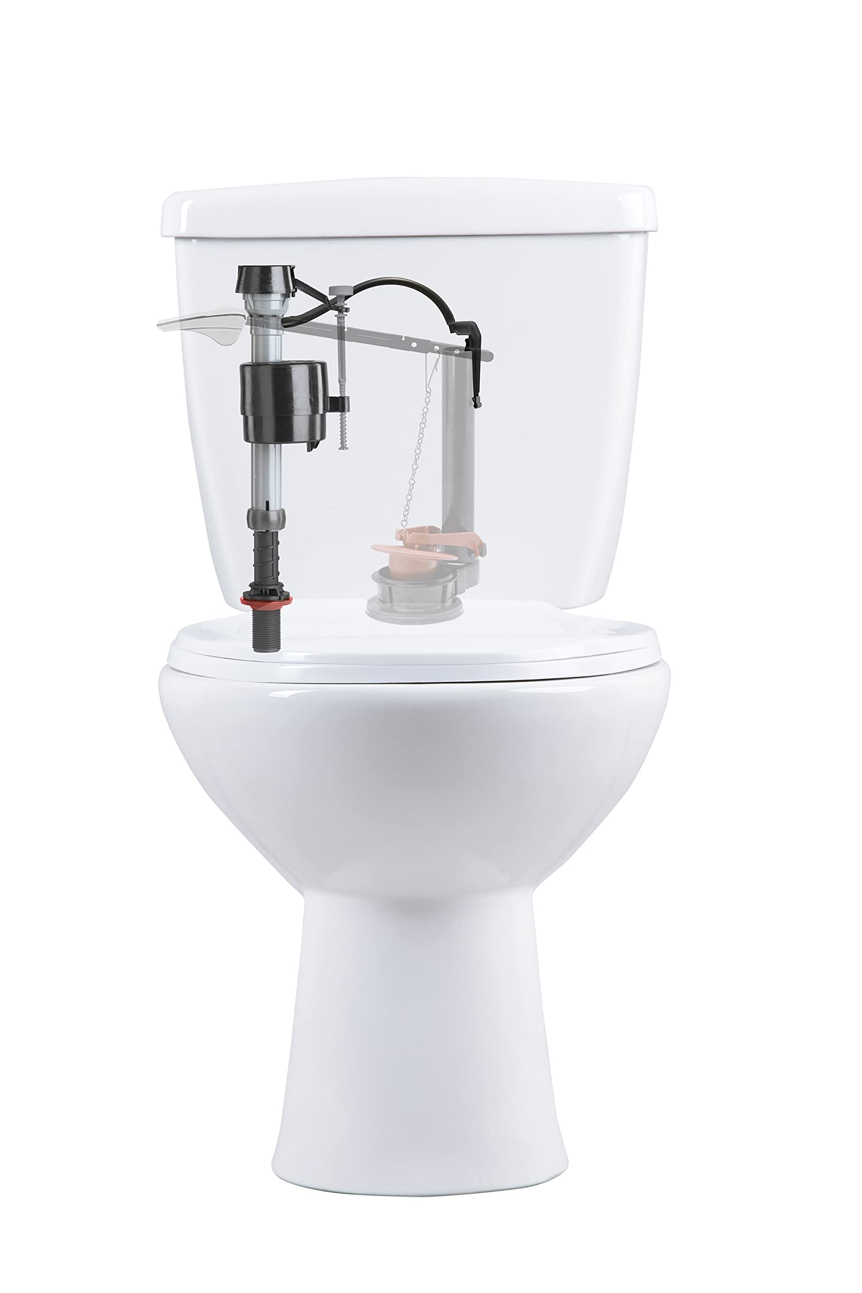 Fluidmaster K-400A-5004 Universal Toilet Fill Valve and 2 in. Toilet Flapper Repair Kit