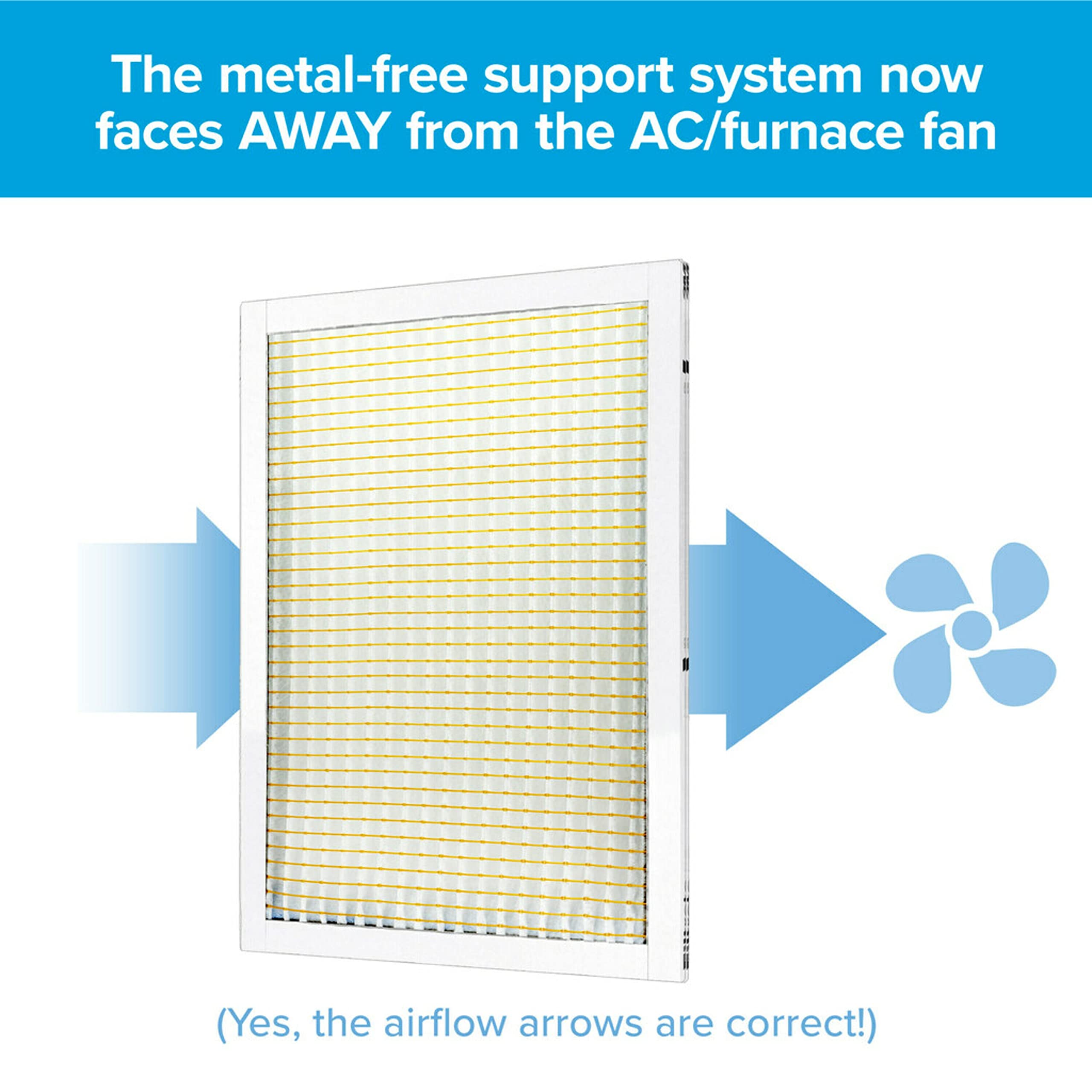 Filtrete 16x25x1 Air Filter, MPR 600, MERV 7, Clean Living Dust Reduction 3-Month Pleated 1-Inch Air Filters, 6 Filters