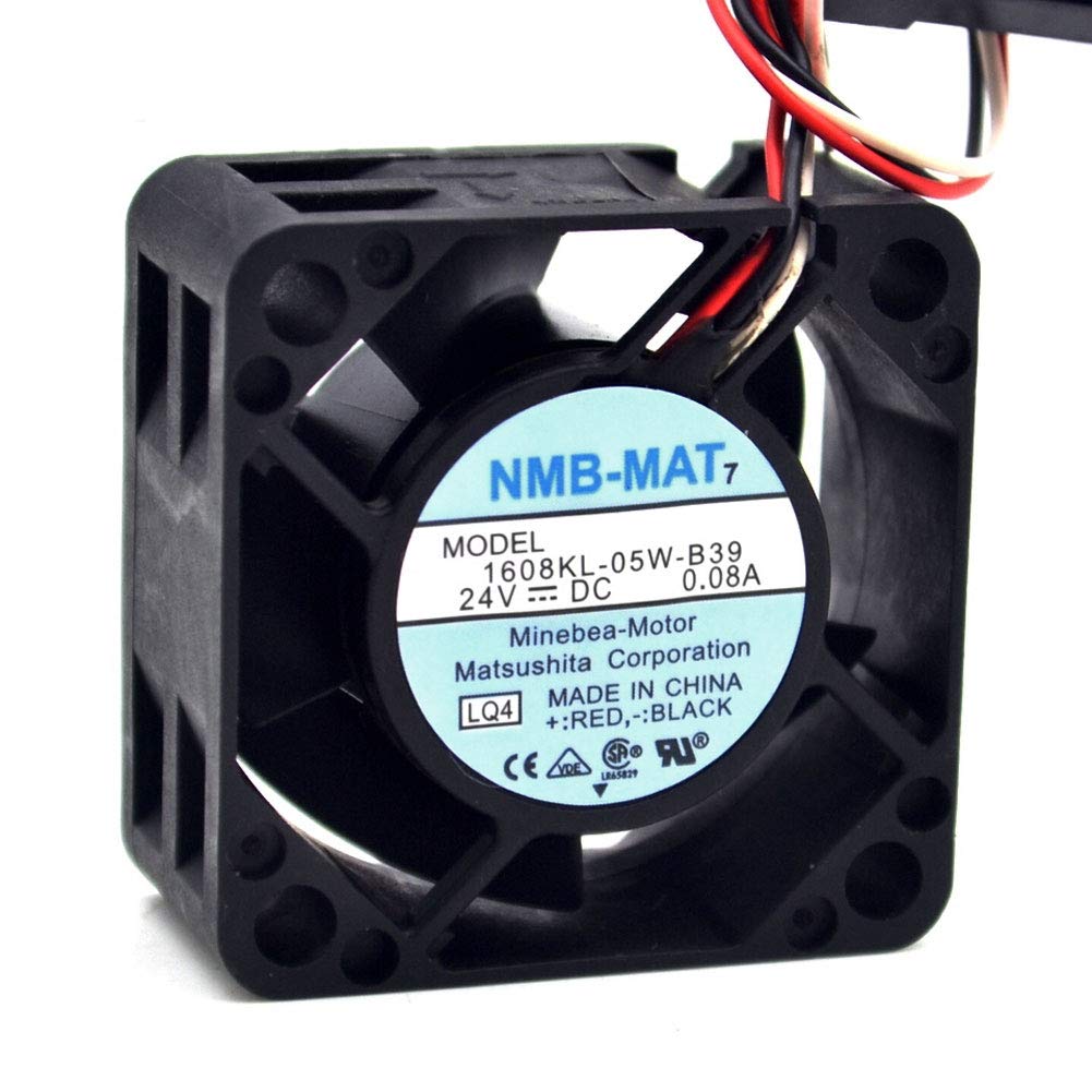 for NMB 404020mm 1608KL-05W-B39 4020 24V 0.07A/0.08A for Fanuc Fan Heatsink (0.08A)