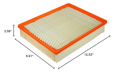 FRAM Extra Guard CA8756 Replacement Engine Air Filter for Select Cadillac, Chevrolet and GMC Models, Provides Up to 12 Months or 12,000 Miles Filter Protection