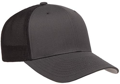 Flexfit Men's one_size Trucker Cap, Black, alpha