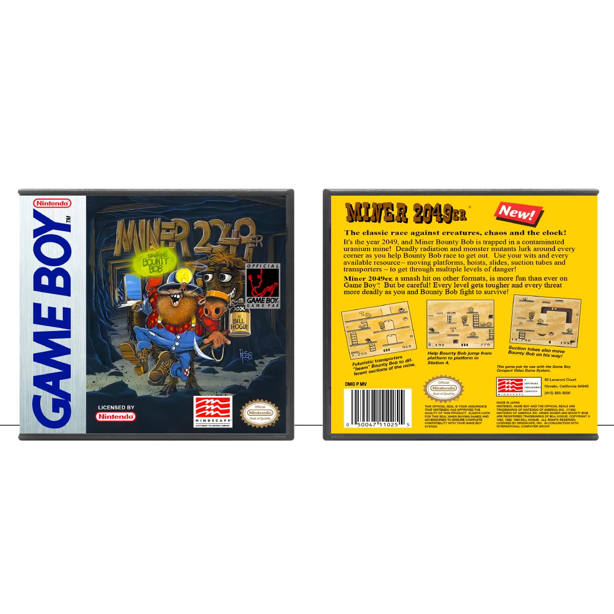 Miner 2049er | (GB) Game Boy - Game Case Only - No Game
