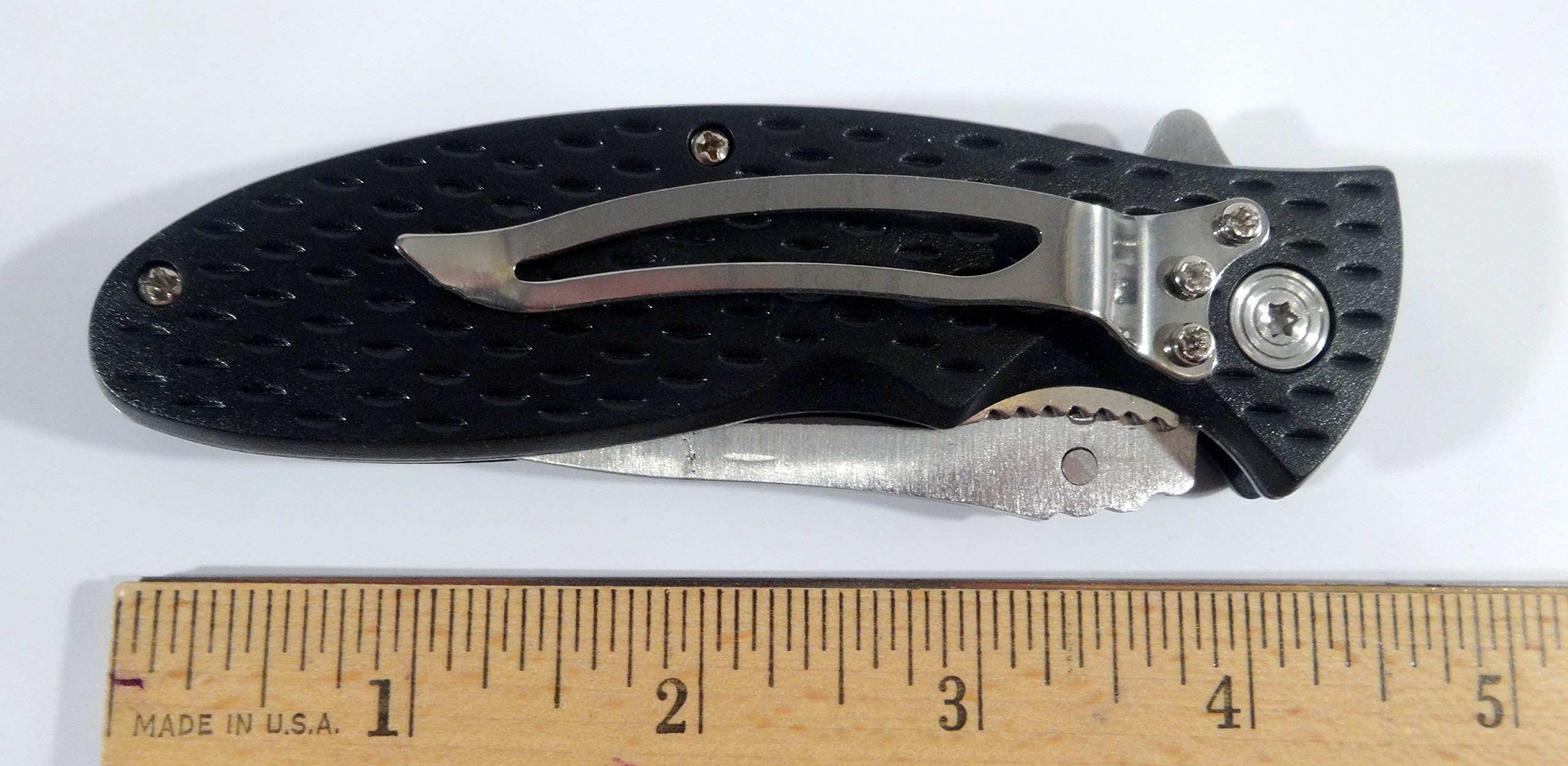 Frost Cutlery 'Double Tap' Folding Lock-blade Pocketknife with a 3.375" long Stainless Steel Blade
