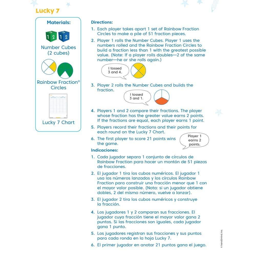 hand2mind Learning at Home Family Engagement Literacy Kit for Grade 4, Reading Activity Book with Hands-On Manipulatives, Spanish Translations for Key Materials