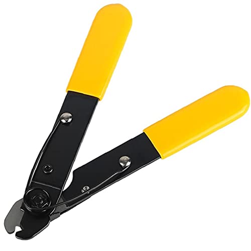 Froiny 1pc S Single Hole Fiber Optic Cable Stripper Miller Clamp Automatic Wire Cutter Cutting Pliers for Wire Stripper