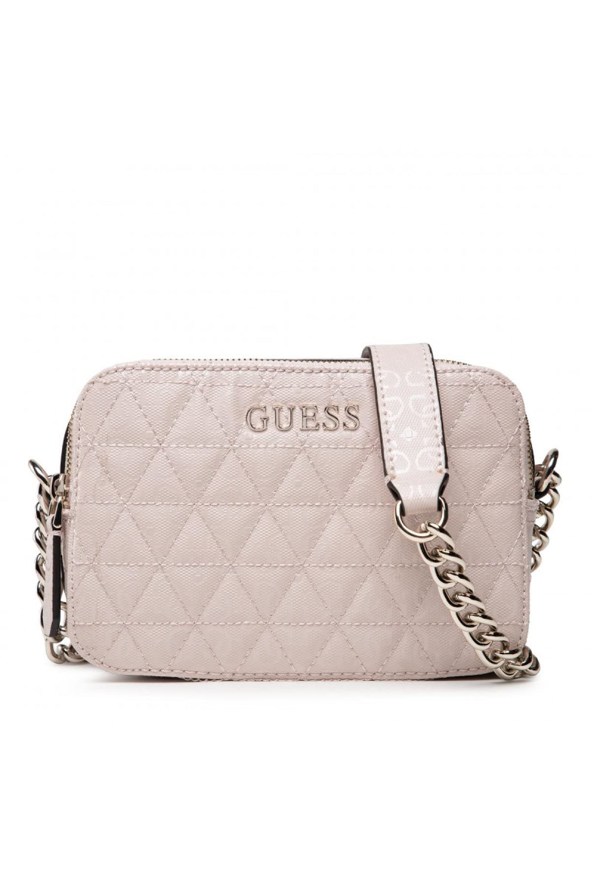 GUESS womens Noelle Crossbody Camera, Blush, One size US