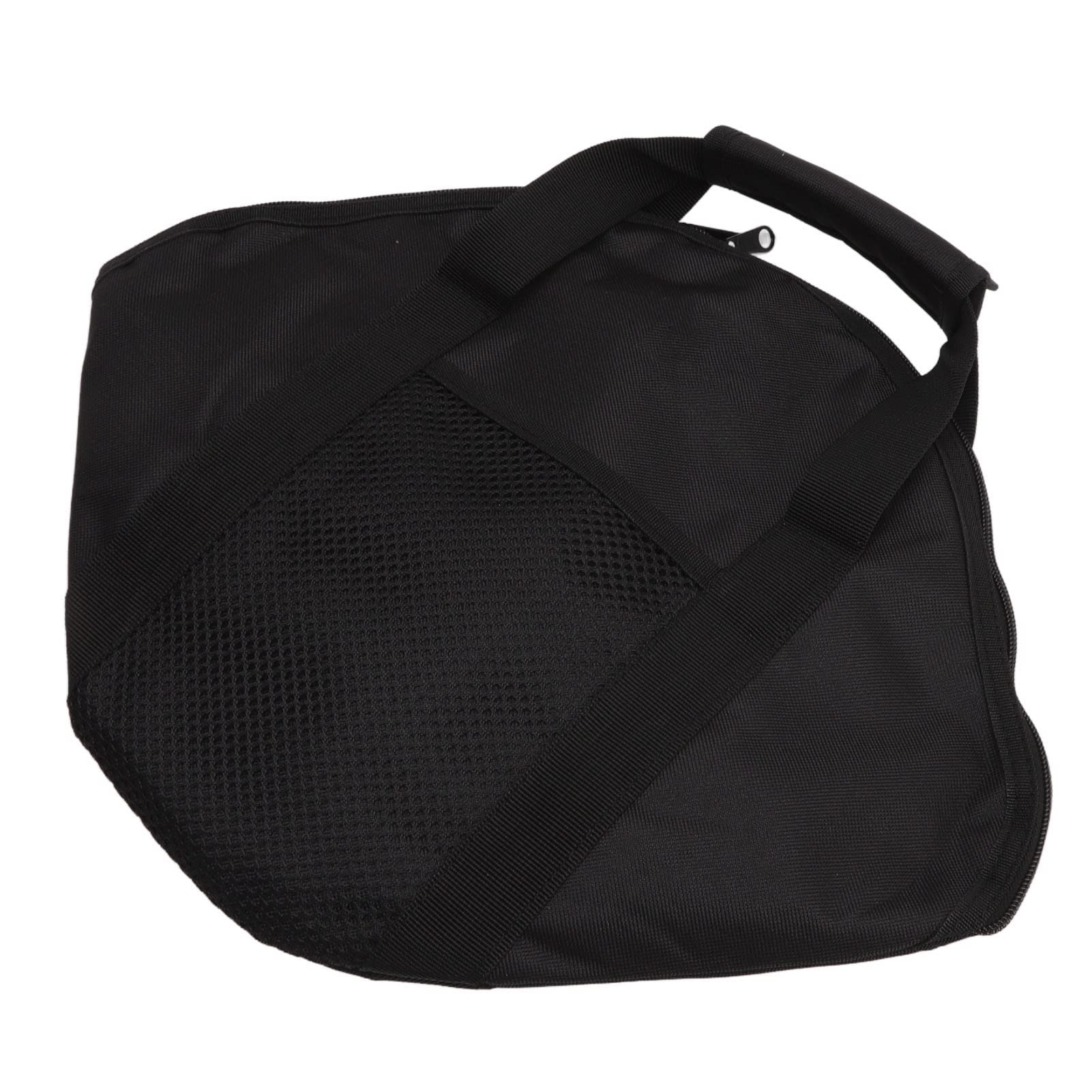 Fry Pan Bag, Handheld Low Pressure Portable Oxford Grill Plate Carry Bag for Outdoor BBQ (Large)