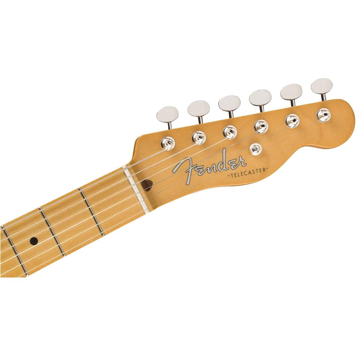 Fender Vintera 50s Modified Telecaster Electric Guitar, Daphne Blue, Maple Fingerboard