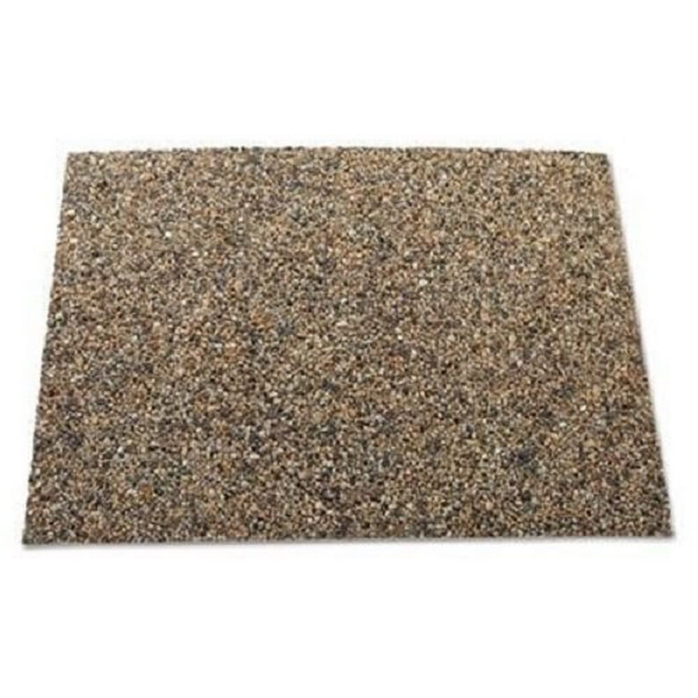 Rubbermaid Commercial Products Rock Panels Compatible with Landmark 35 GAL Trash Can Frame, River Rock, Outdoor for Stadiums/Parks/Shopping Plazas