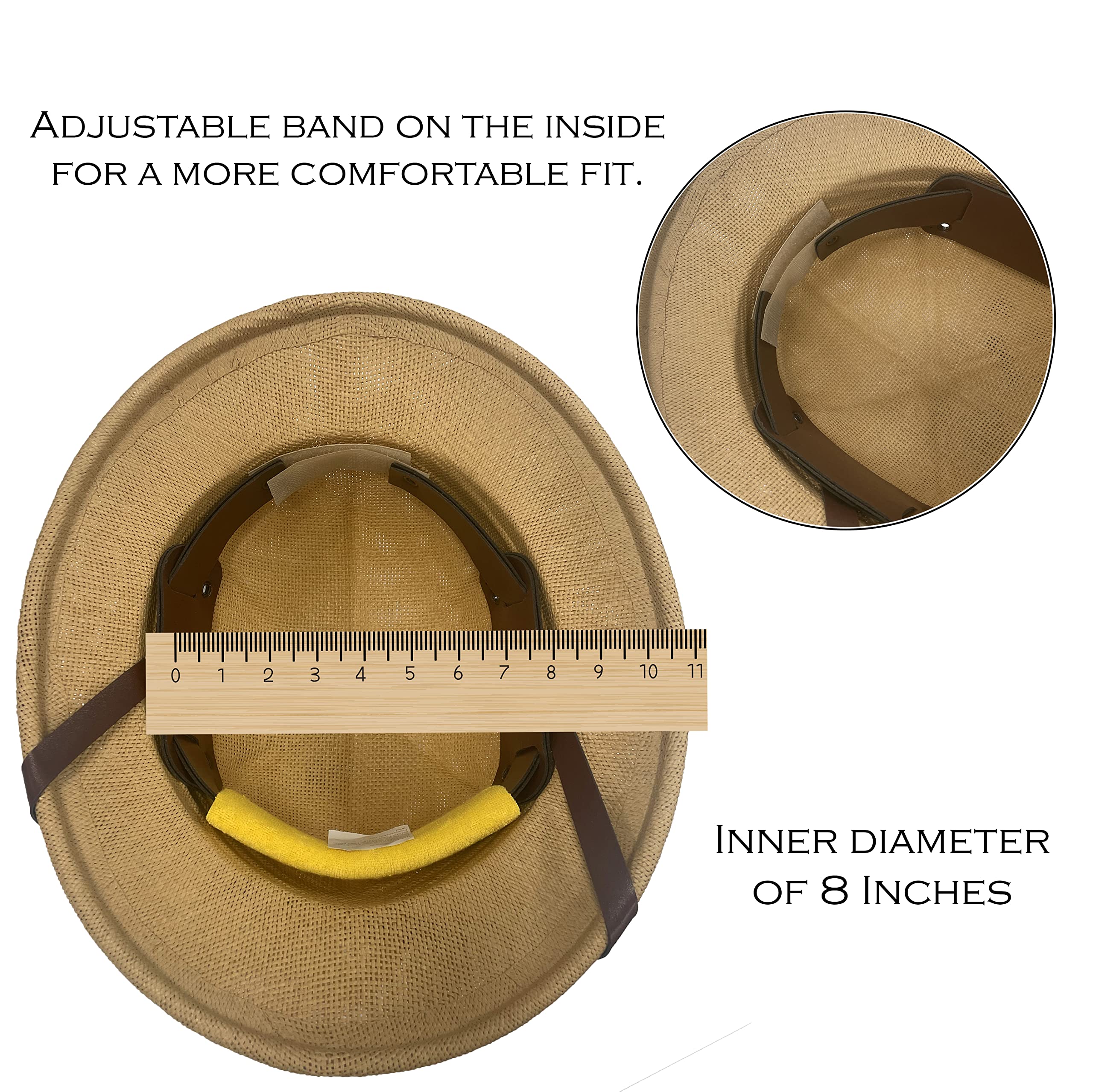 Funny Party Hats Pith Hat β Pith Hat Helmet β Safari Hats β Adult Costume Hats β French Pith Hat