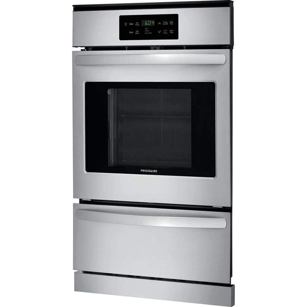 Frigidaire FFGW2426US 24 Inch 3.3 cu. ft. Total Capacity Gas Single Wall Oven with Storage, in Stainless Steel