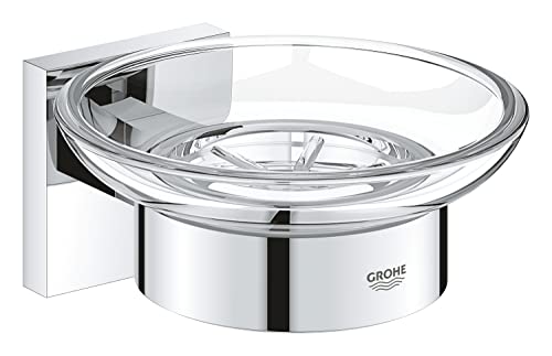GROHE Soap Dish with Holder, Chrome