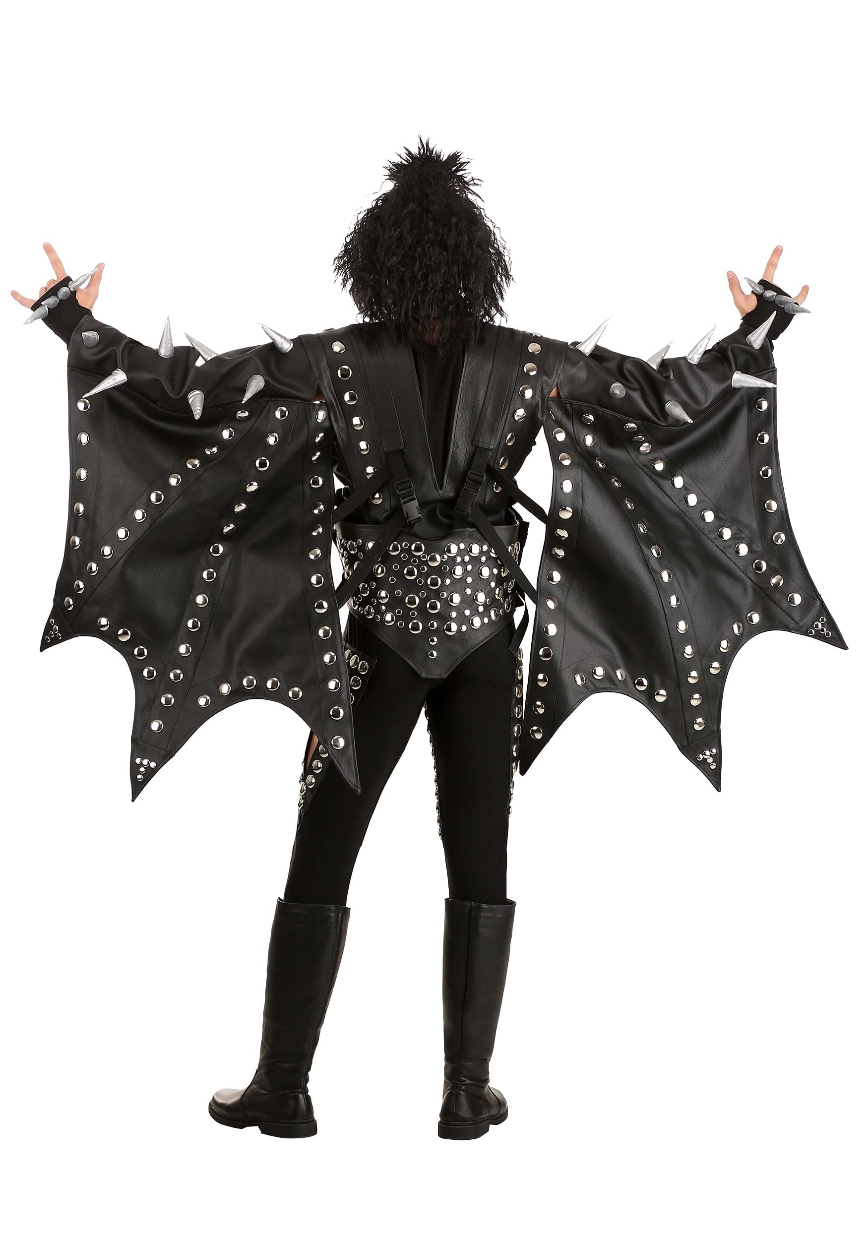 Fun Costumes - Adult Authentic KISS Costume Gene Simmons Demon Costume - L/XL