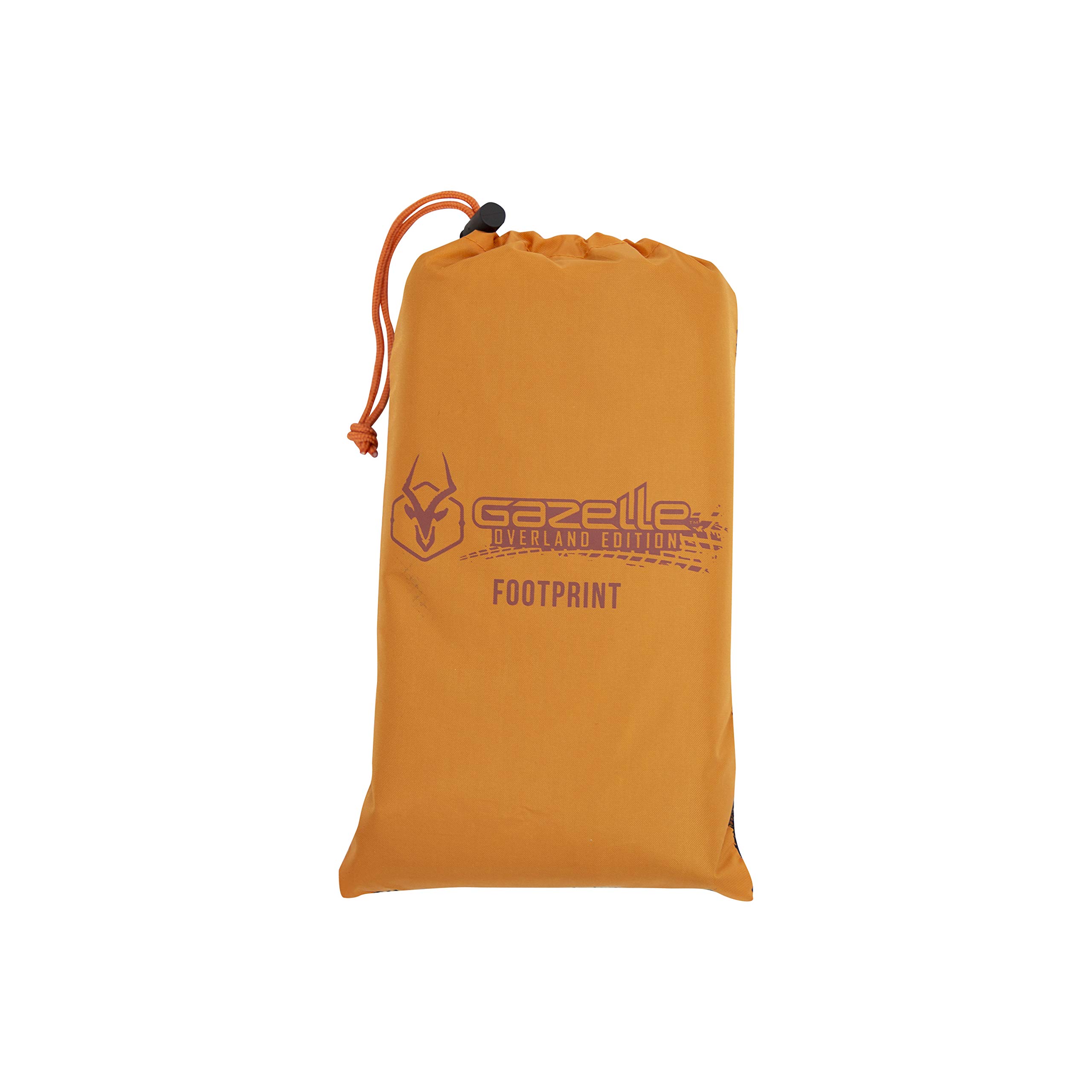 Gazelle Tentsā¢, T3X Tent Footprint, 300D, Waterproof Ground Tarp, 4 Tack Down Stakes, GA108