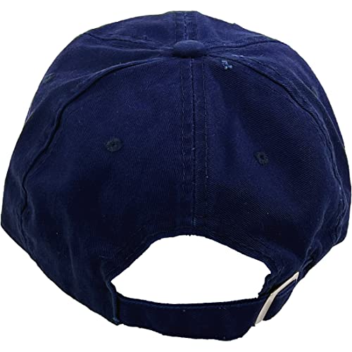 Grateful Dead Men's Standard Liquid Blue SYF Tour Issue Baseball Hat, Navy, One Size