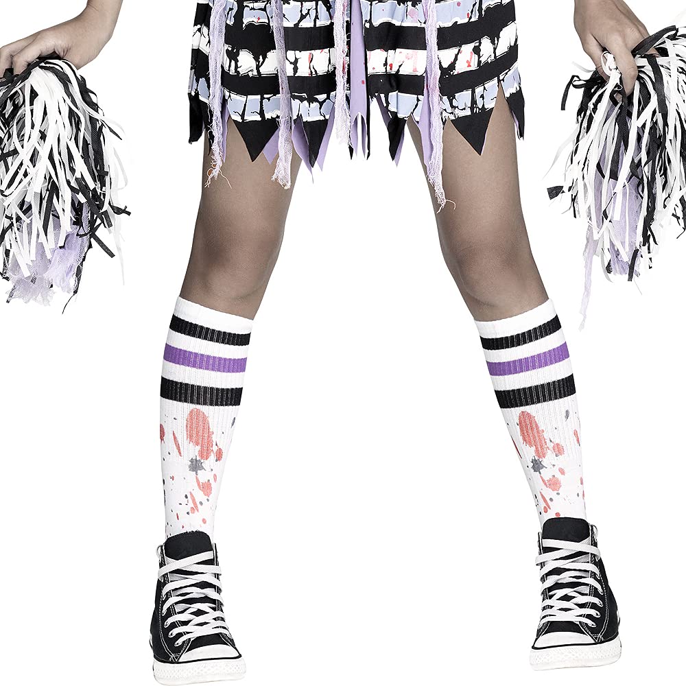Fun World Zombie Fearleader Costume, Medium 8-10, Multicolor