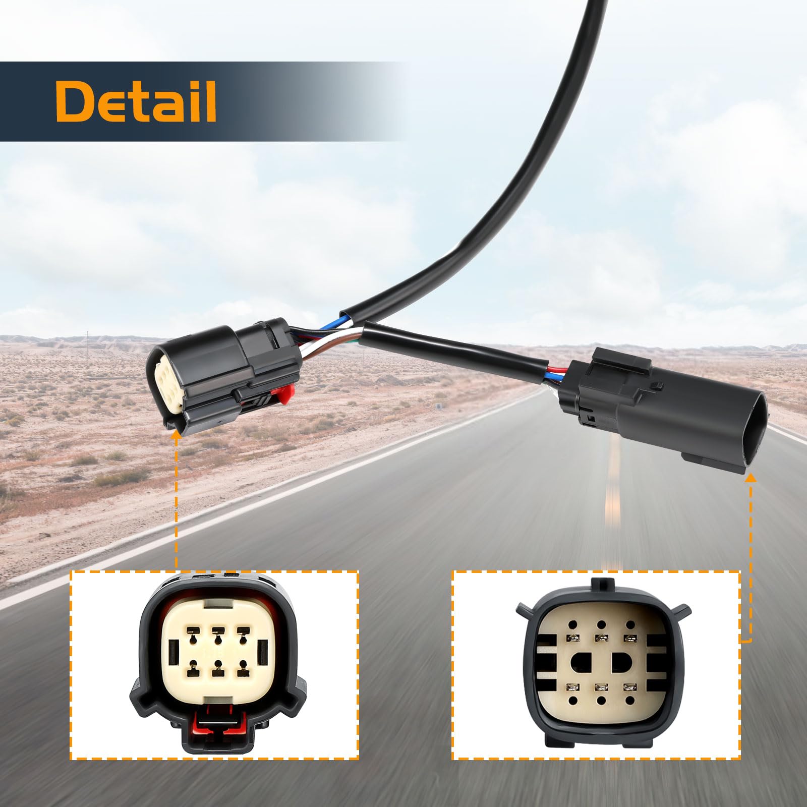 GEARZAAR Quick Disconnect Wiring Harness Fit for Harley Davidson Tour Pak Motorcycle 2014 2015 2016 2017 2018 1019 2020 2021 2022 2014-2022, Disconnect Wire Cable Replace CD-TP-QD-14