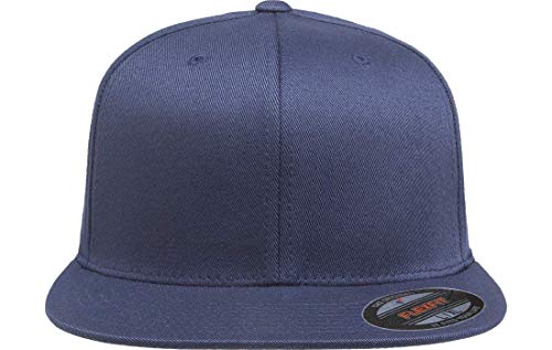 Flexfit Men's On Field Pro-Baseball Cap, Navy, Small-Medium