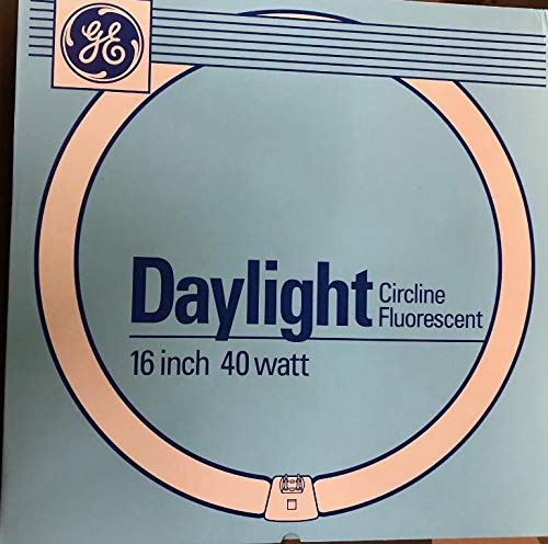 GE 6 Pieces 11052 FC16T9/D 40 Watts 16 Inches 4 Pin Long Circular T9 Fluorescent Tube Light Bulb