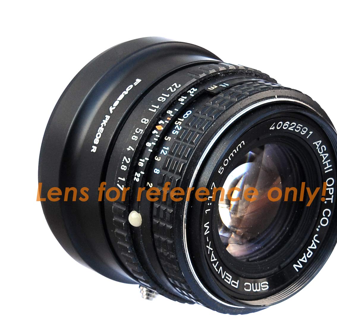 Fotasy Copper PK Lens to Cannon EOS RF Mount Adapter, K-mount EOS R Adapter, Adapter for Pentax K Mount Lense, Compatible with Canon EOS R Mirrorless Camera EOS R RP Ra R3 R5 R6 R7 R10