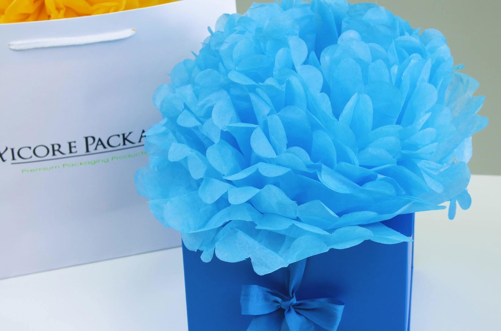 Flexicore Packaging® | Gift Wrap Tissue Paper | Size: 15"x20" | 100 Sheet | Acid Free Bulk Tissue Paper | (Green)