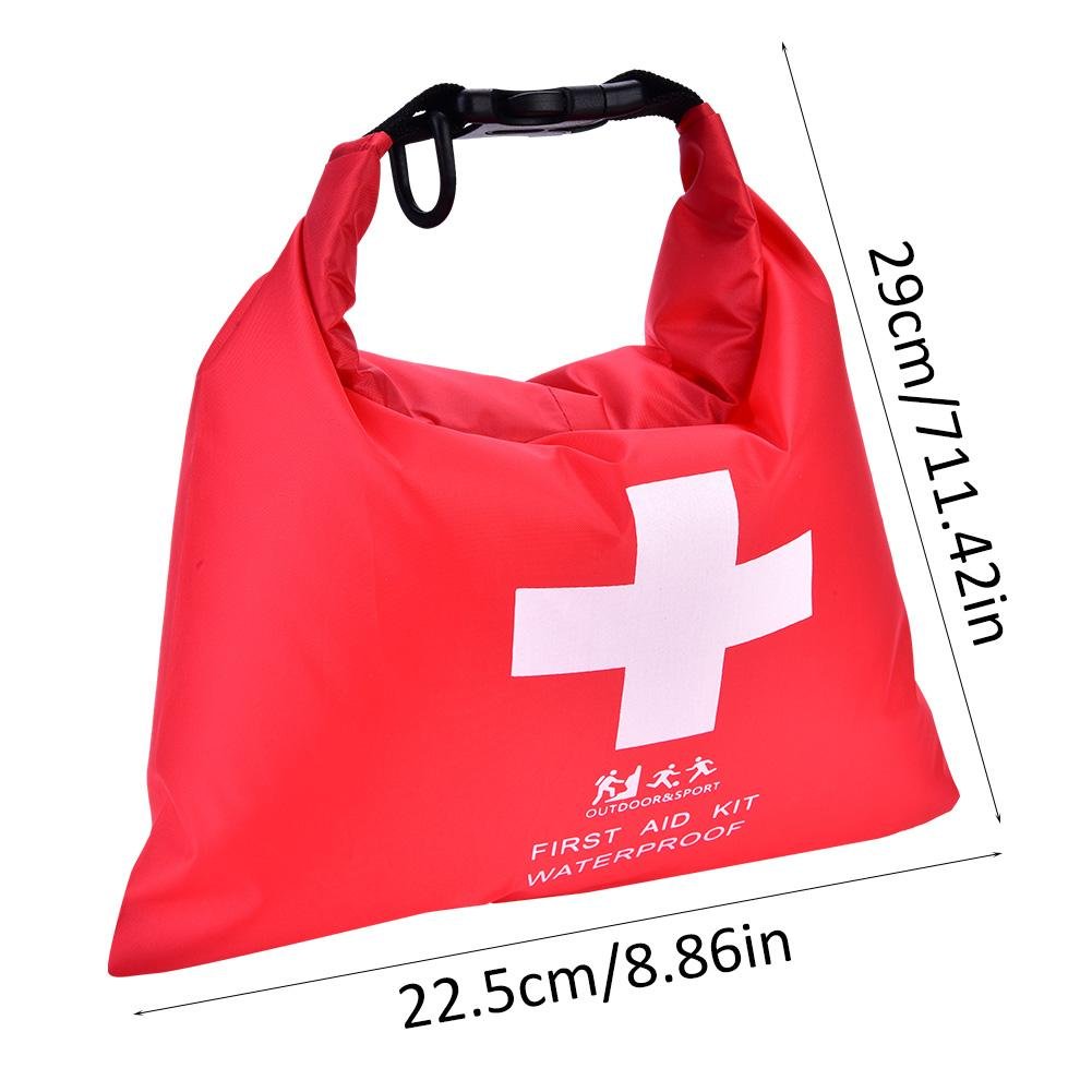 First Aid Kit Dry Bag, Travel Empty First Aid Kit Pouch Storage Bag for Emergency, Portable Waterproof First Aid Kit Dry Pack Pouch for Outdoor Camping Drifting Hiking