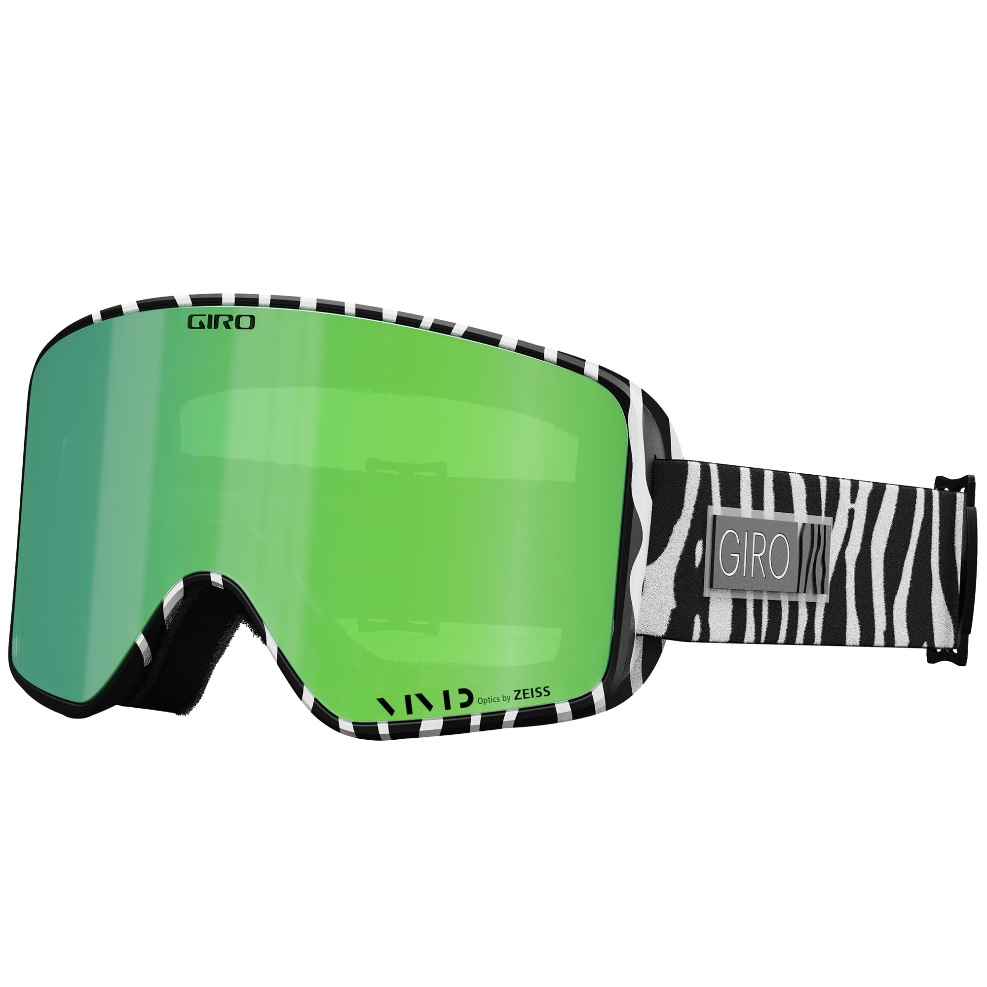 Giro Method Ski Goggles - Snowboard Goggles for Men & Women - Black Limitless Strap with Vivid Smoke/Vivid Infrared Lenses