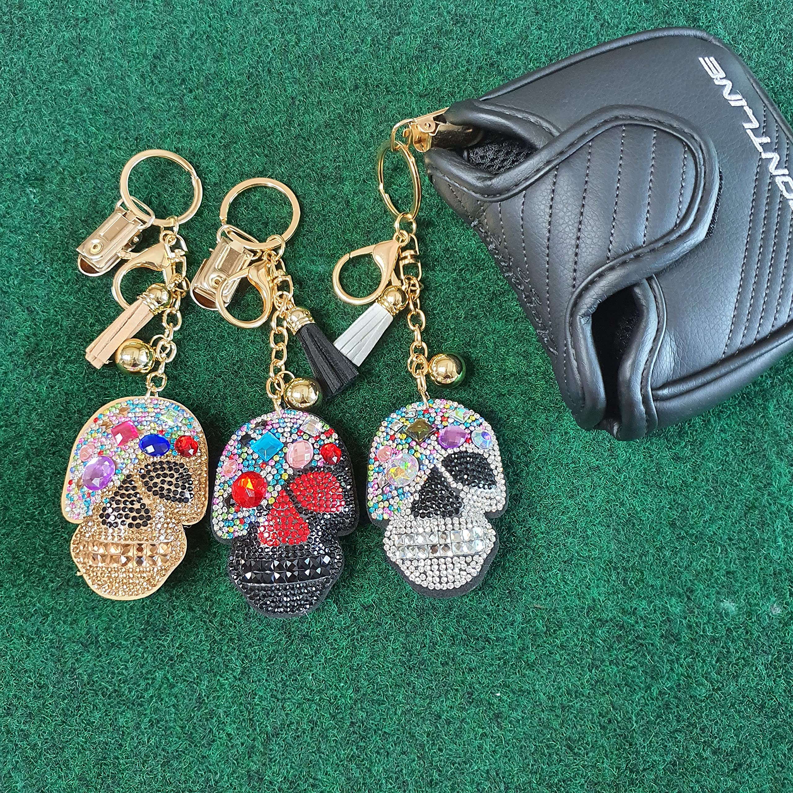 GS Ring Skeleton Cubic Putter Keeper 1Pcs That Golf Accessories Set (Silver)