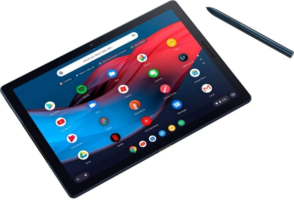 Google Pixel Slate w/Keyboard and Pen (12.3" Touch Screen Display | 8th Gen Intel Core i5 | 8GB RAM | 128GB EMMC) Tablet (Midnight Blue)| Fingerprint Reader | Chrome OS