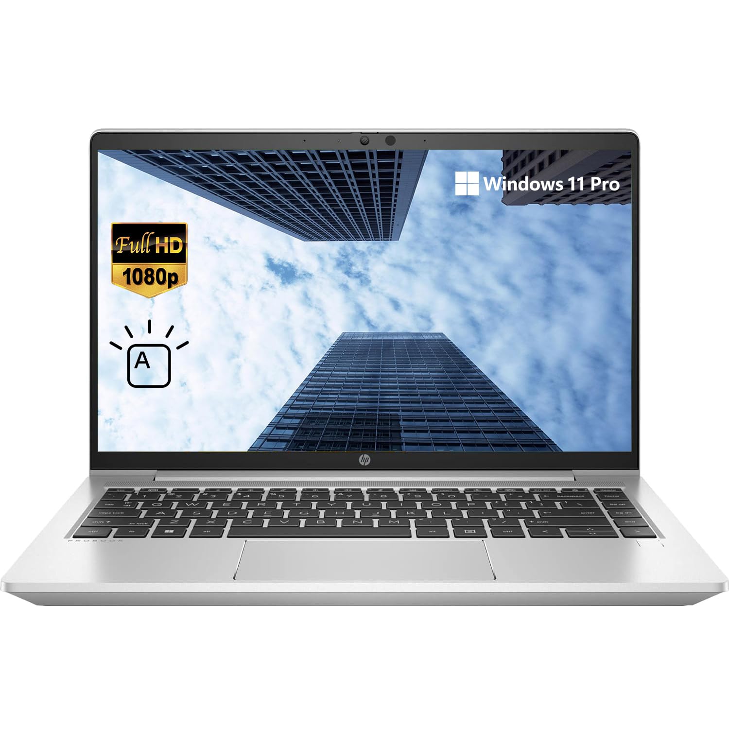 HP ProBook G8 14" FHD Notebook Business Laptop, AMD Ryzen 5 5600U 6-Cores, 32GB RAM 1TB PCIe SSD, Backlit Keyboard, Webcam, HDMI, WiFi, Wolf Security, Windows 10 Pro, 3in1 Accessories
