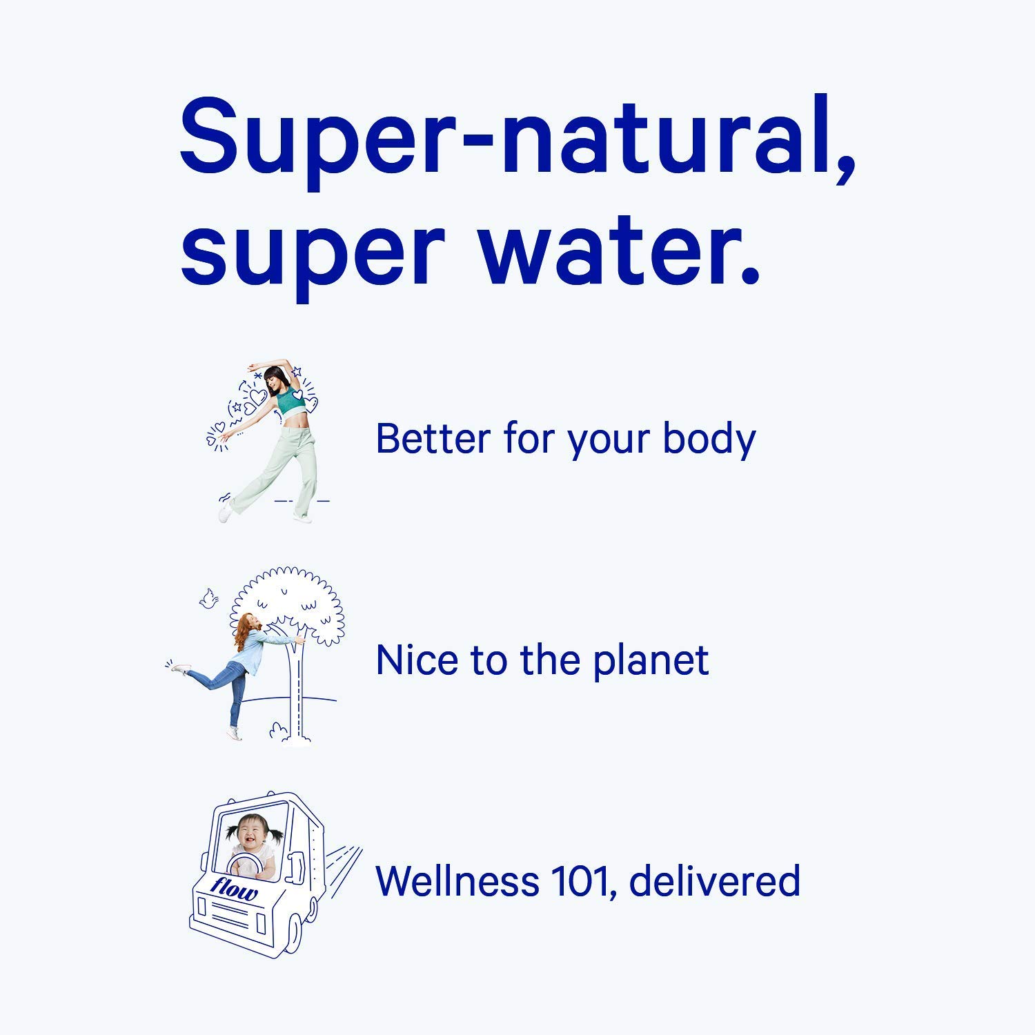 Flow Alkaline Spring Water - Refreshing Taste Of Natural Alkaline Water With Natural Electrolytes, Eco-Friendly Packaging, Non-GMO And BPA-Free. Unflavored. 24 Pack of 11.1 FL Bottles