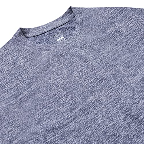 Fruit of the Loom Boys' Performance Baselayer Thermal Underwear Set, Blue Cove Heather, 8
