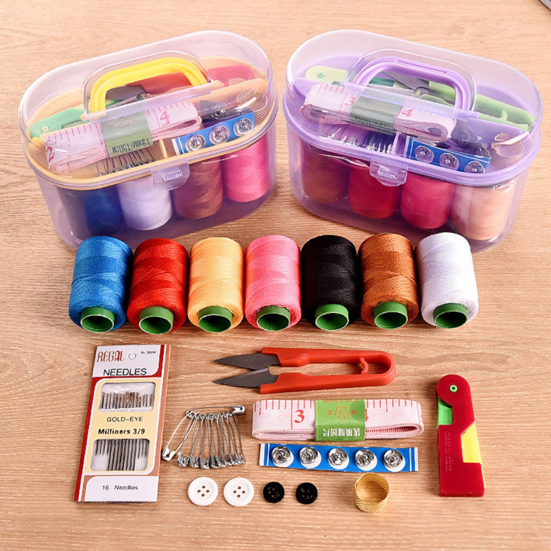 Funxvoot 136 pcs Embroidery Floss Cross Stitch Threads String Kit with Tool accessories for Cross Stitch Threads, Bracelet Yarn, Craft Floss, Aroic Embroidery Floss Set