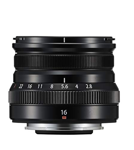 Fujinon XF16mm F2.8 R Weather Resistant Lens, Black