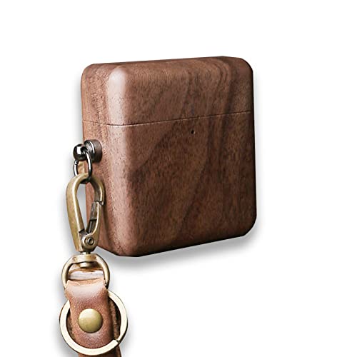for Bose QuietComfort II Case,Fashion Premium Walnut Wood Business Cover for Bose QuietComfort II