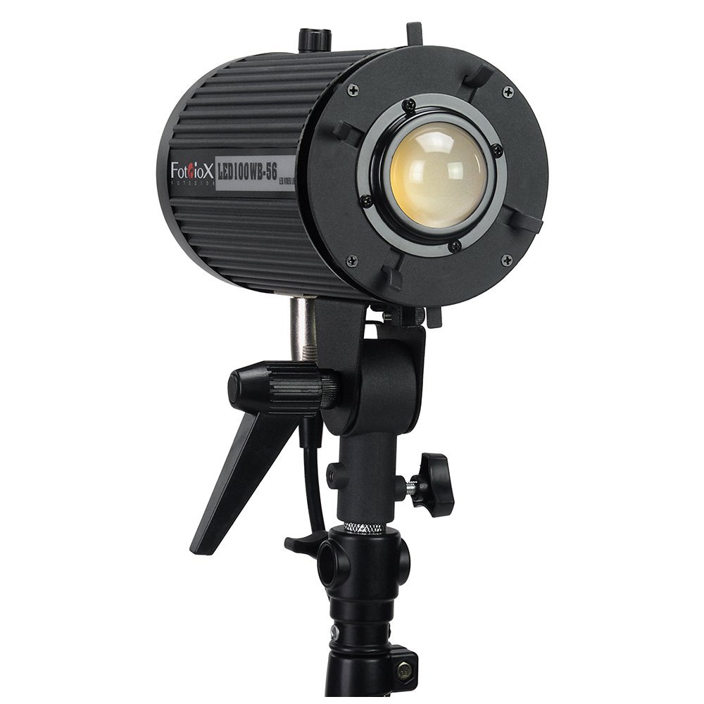 Fotodiox Pro LED-100WB-56 Studio LED Kit with 20x20 Softboxes - Set of 3X High-Intensity Daylight LED 5600k Studio Lights for Still and Video with Lightstands and Rolling Case - CRI > 92