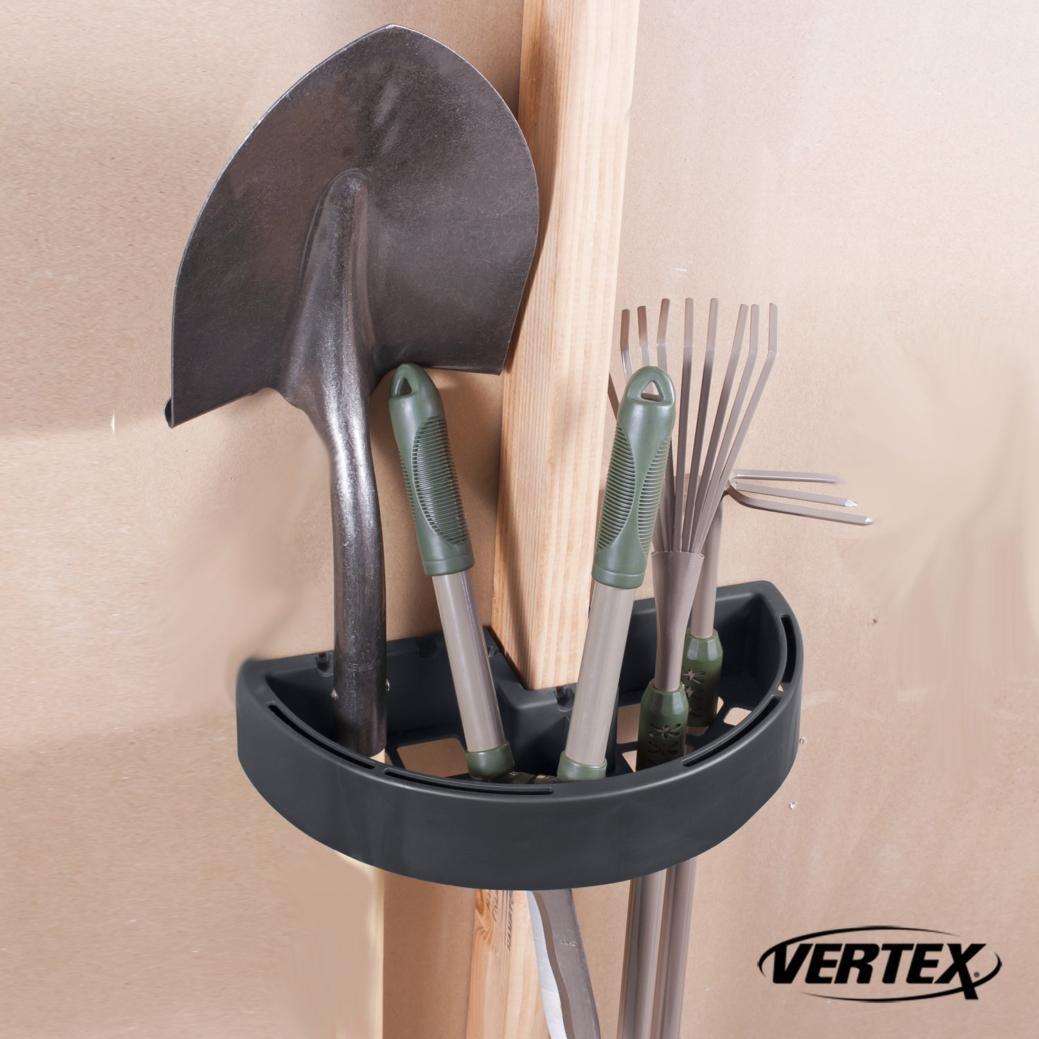 Garage Tamer™ Wall Organizer with Bin by Vertex® for Stud or Flat Wall Mount- Made in USA - Model GT70