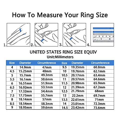 FlameReflection Gold Plated Stainless Steel Solitaire Wedding Engagement Ring for Women Proposal Statement 1.0 Carat CZ Travel Promise Ring Size 7.5